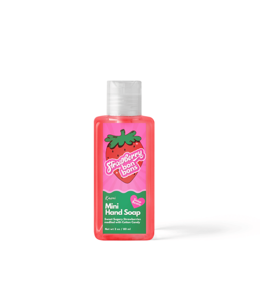 Strawberry Bon Bons Mini Hand Soap – Kmoni Cosmetics